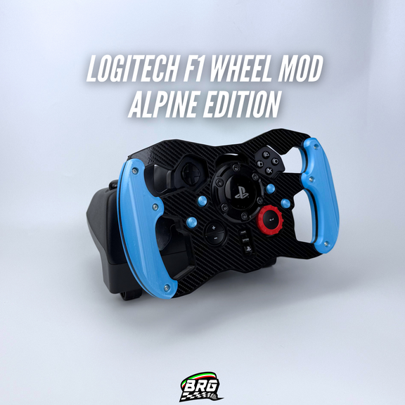 Logitech G29-G920-G923 Open Wheel Mod F1 Team Version