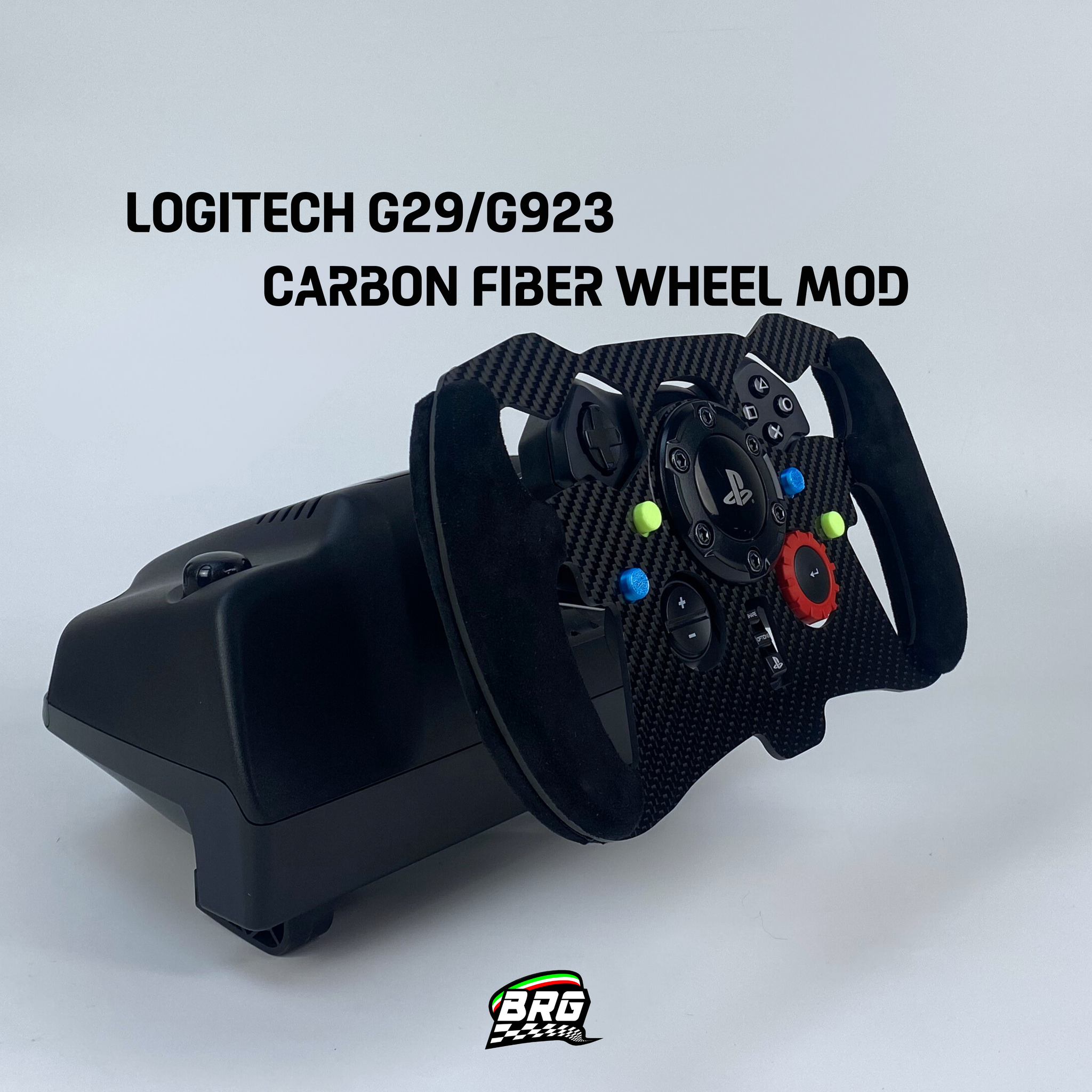Logitech G29/G923 Carbon Fiber F1 Open Wheel Mod