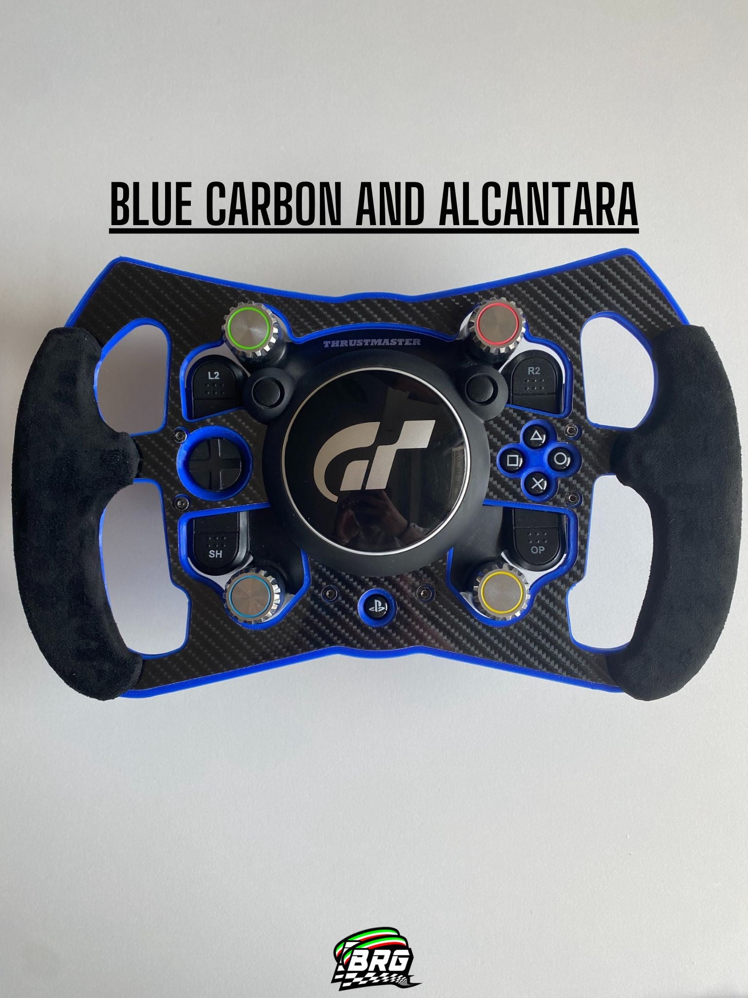 Thrustmaster T-GT Open Wheel Mod | Alcantara | 10+ Colors