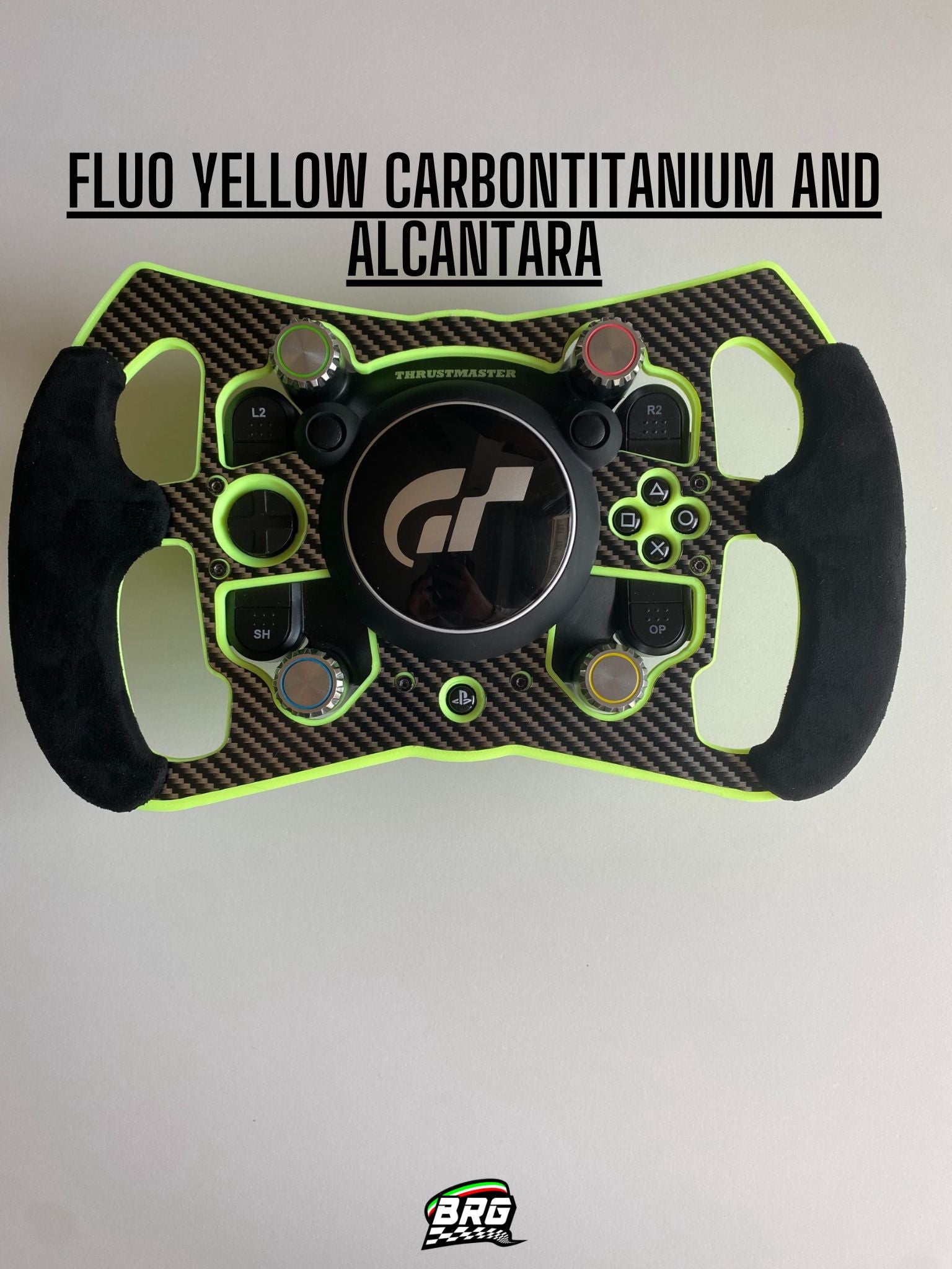 Thrustmaster T-GT Open Wheel Mod | Alcantara | 10+ Colors