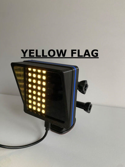 BRG Simracing Led Flag Indicator, 64 Led, Plug and Play
