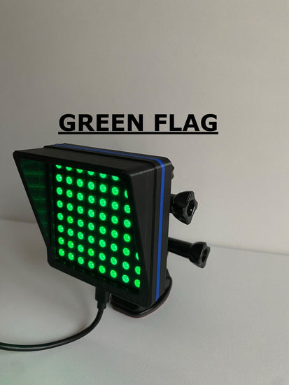 BRG Simracing Led Flag Indicator, 64 Led, Plug and Play