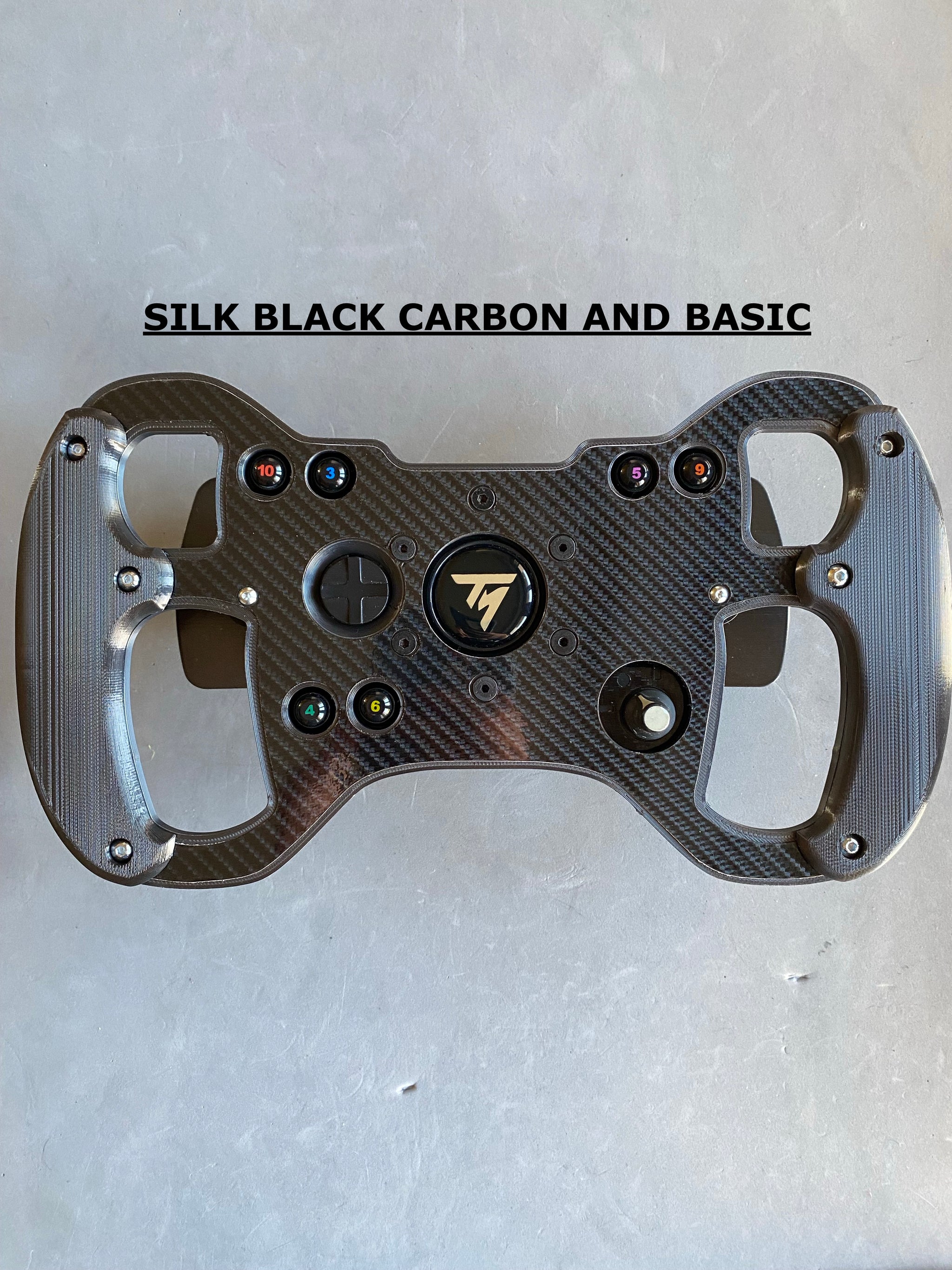 New Alcantara F1 Open Wheel Mod for Thrustmaster Wheels