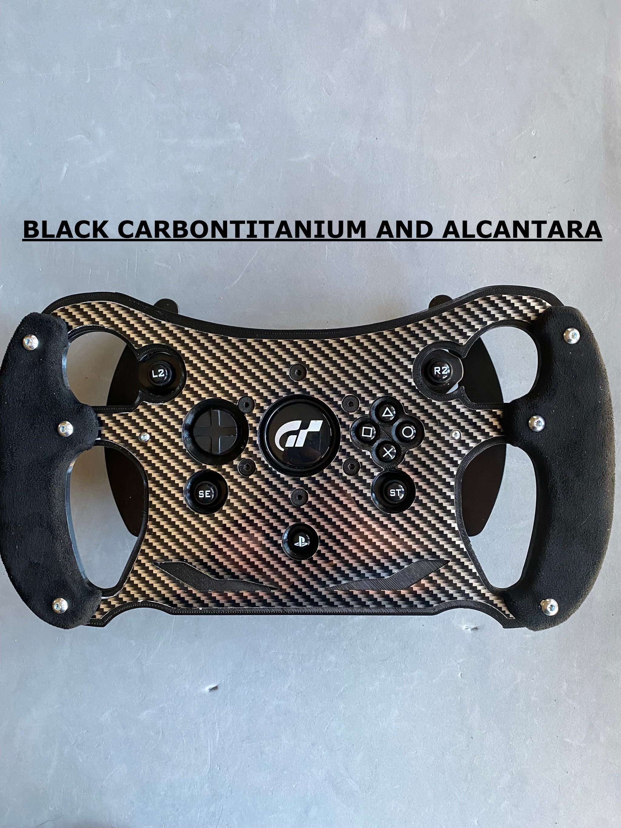 Alcantara GT3 Open Wheel Mod For Thrustmaster.